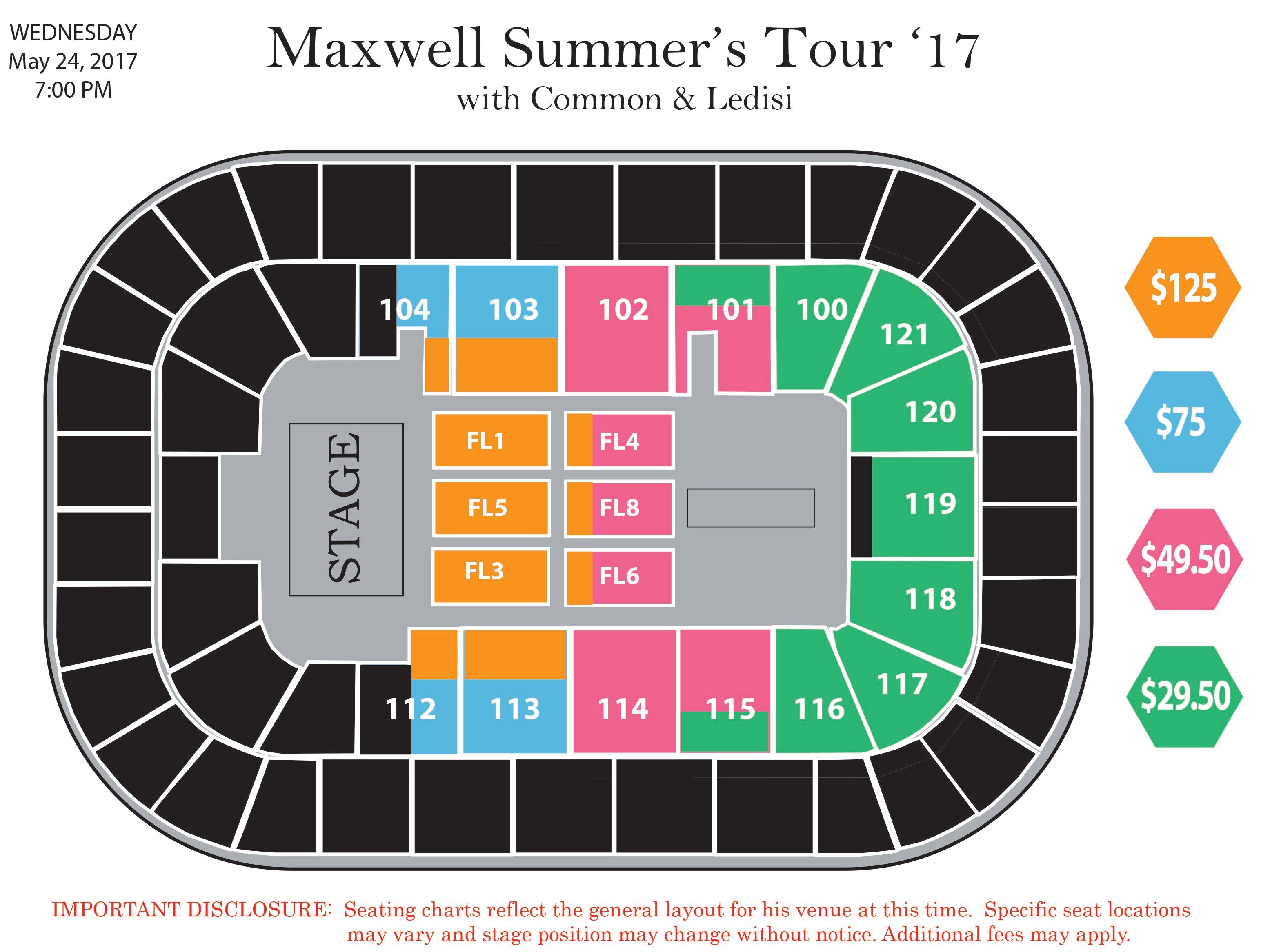 Maxwell | Bon Secours Wellness Arena