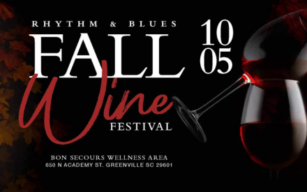 Rhythm & Blues Fall Wine Festival | Bon Secours Wellness Arena