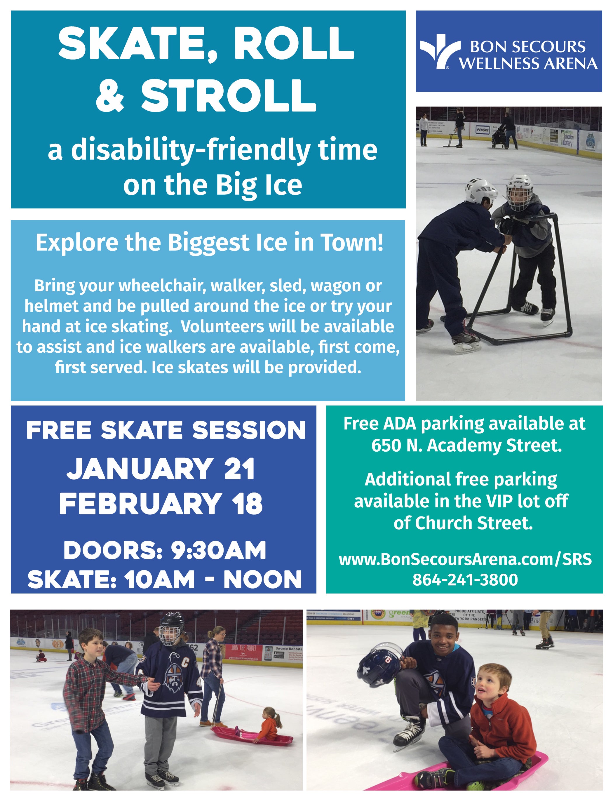 Skate, Roll & Stroll | Bon Secours Wellness Arena