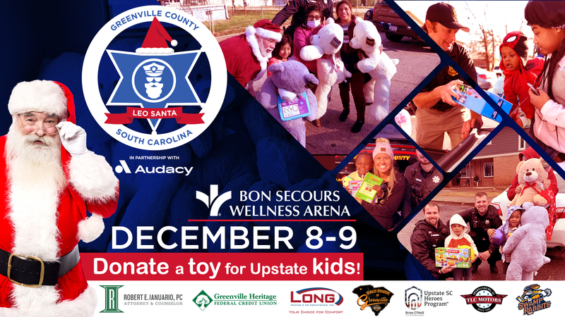 LEO Santa Toy Drive | Bon Secours Wellness Arena