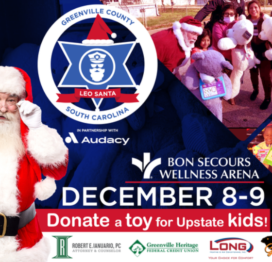 LEO Santa Toy Drive | Bon Secours Wellness Arena